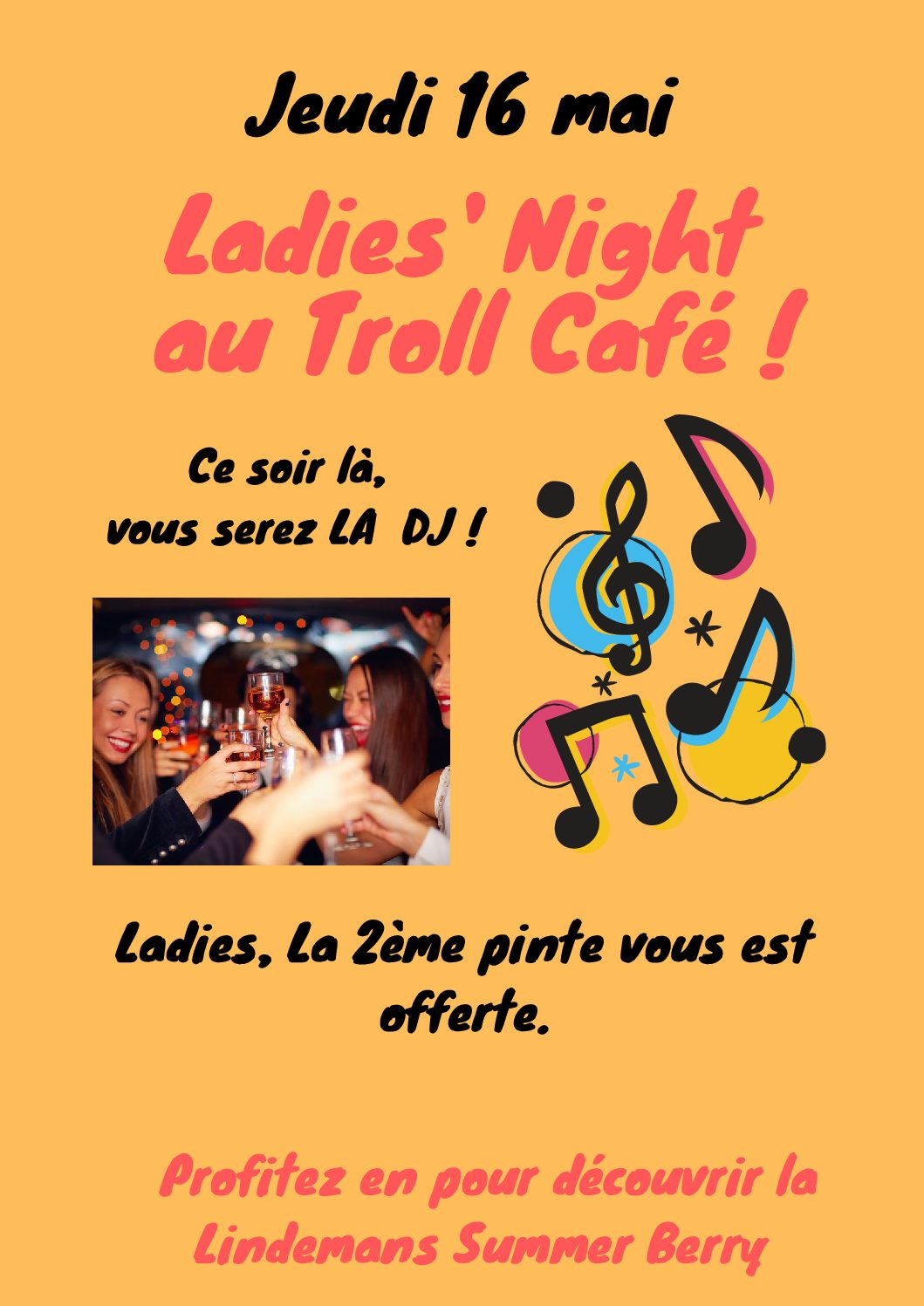 Ladies Night au Troll Café - Le Troll Café